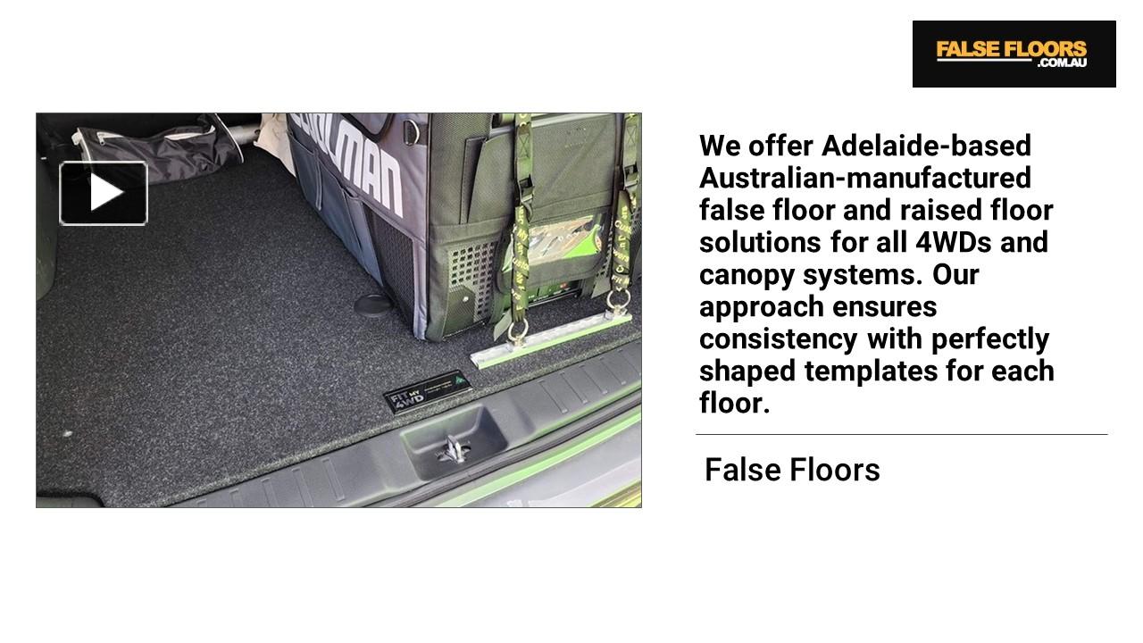 PPT – Innovative False Floors: Transforming the Functionality of Van ...