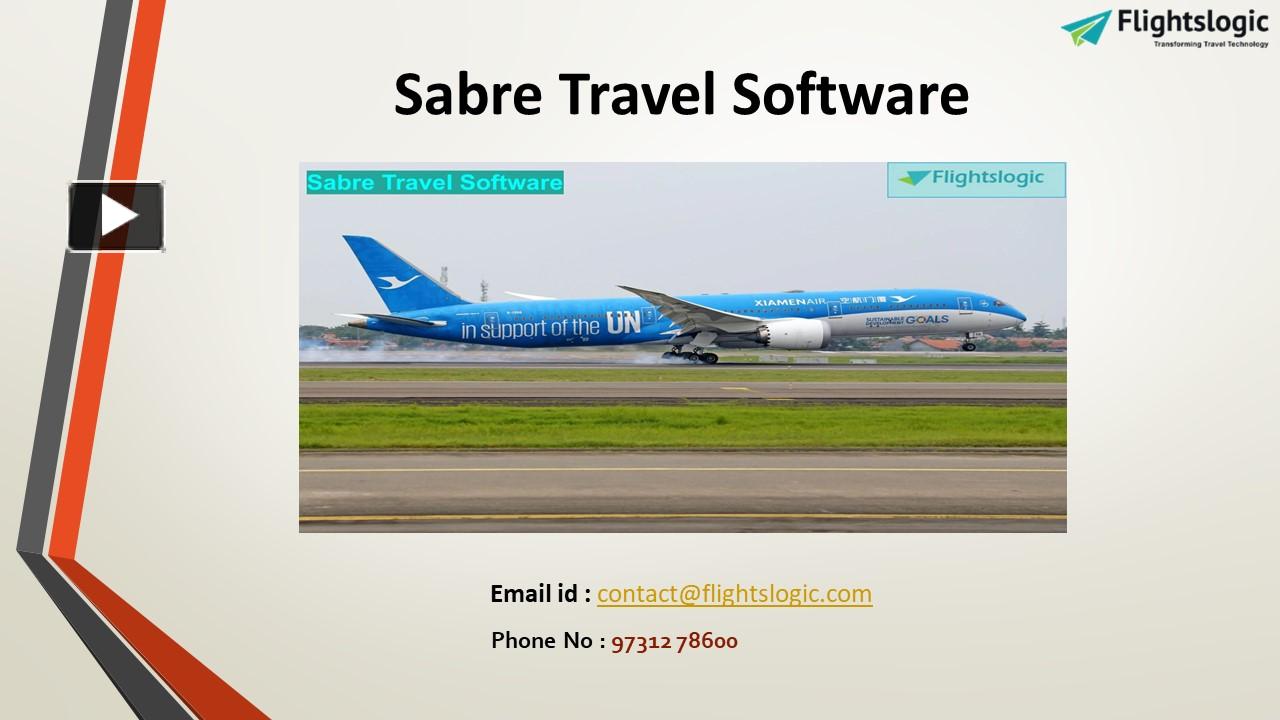 PPT – Sabre Travel Software PowerPoint presentation | free to download ...