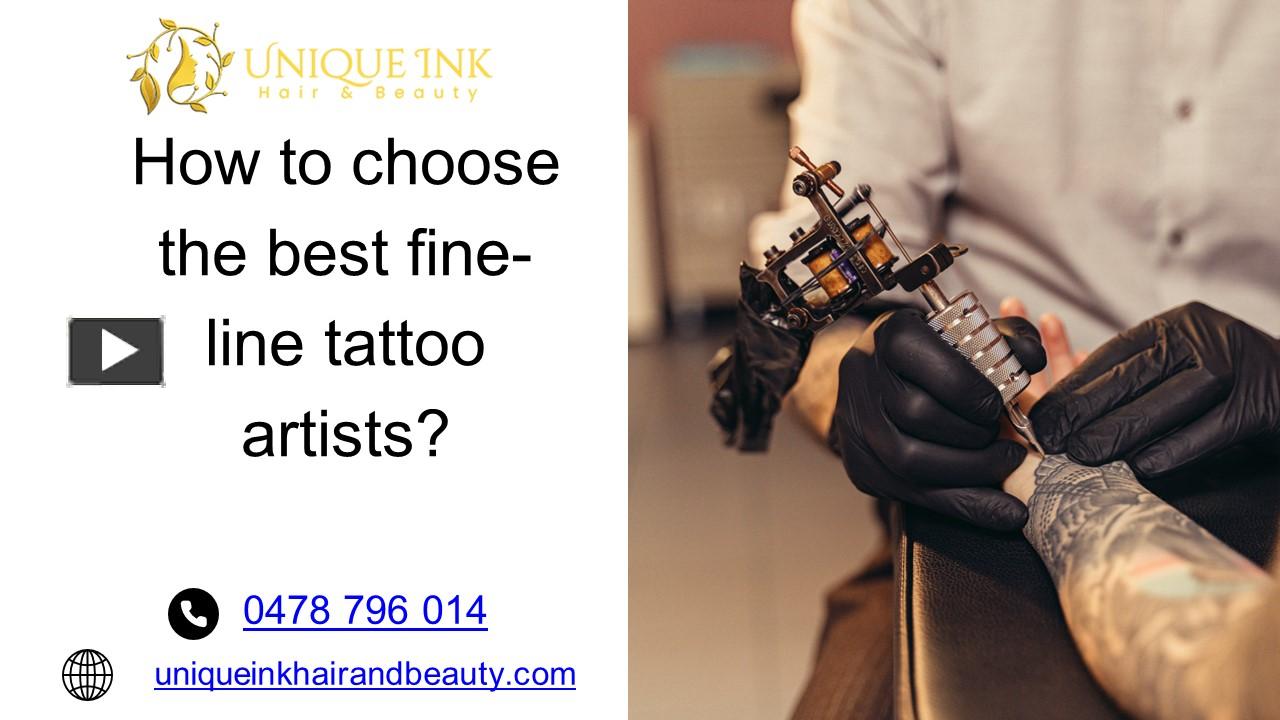 PPT – How To Choose The Best Fine-Line Tattoo Artists? PowerPoint ...
