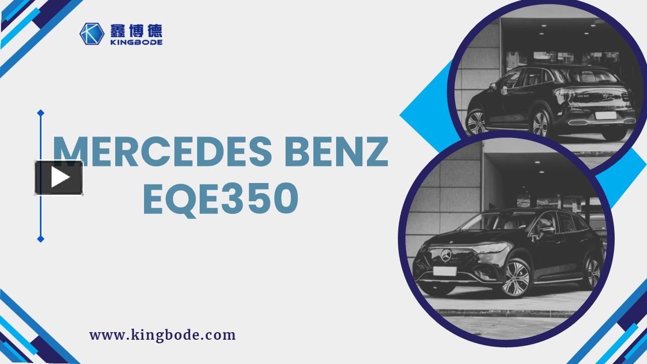 Mercedes BENZ EQE350 presentation | free to download