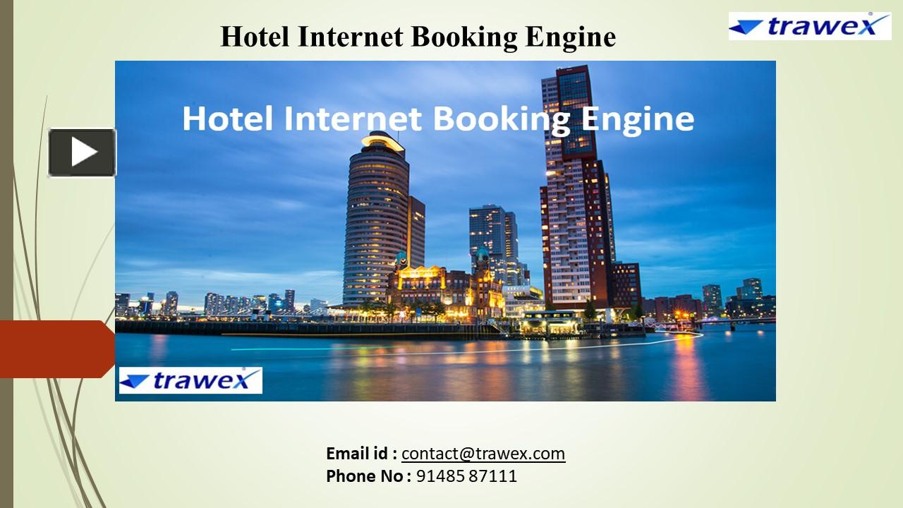 HOTEL INTERNET BOOKING ENGINE presentation | free to download