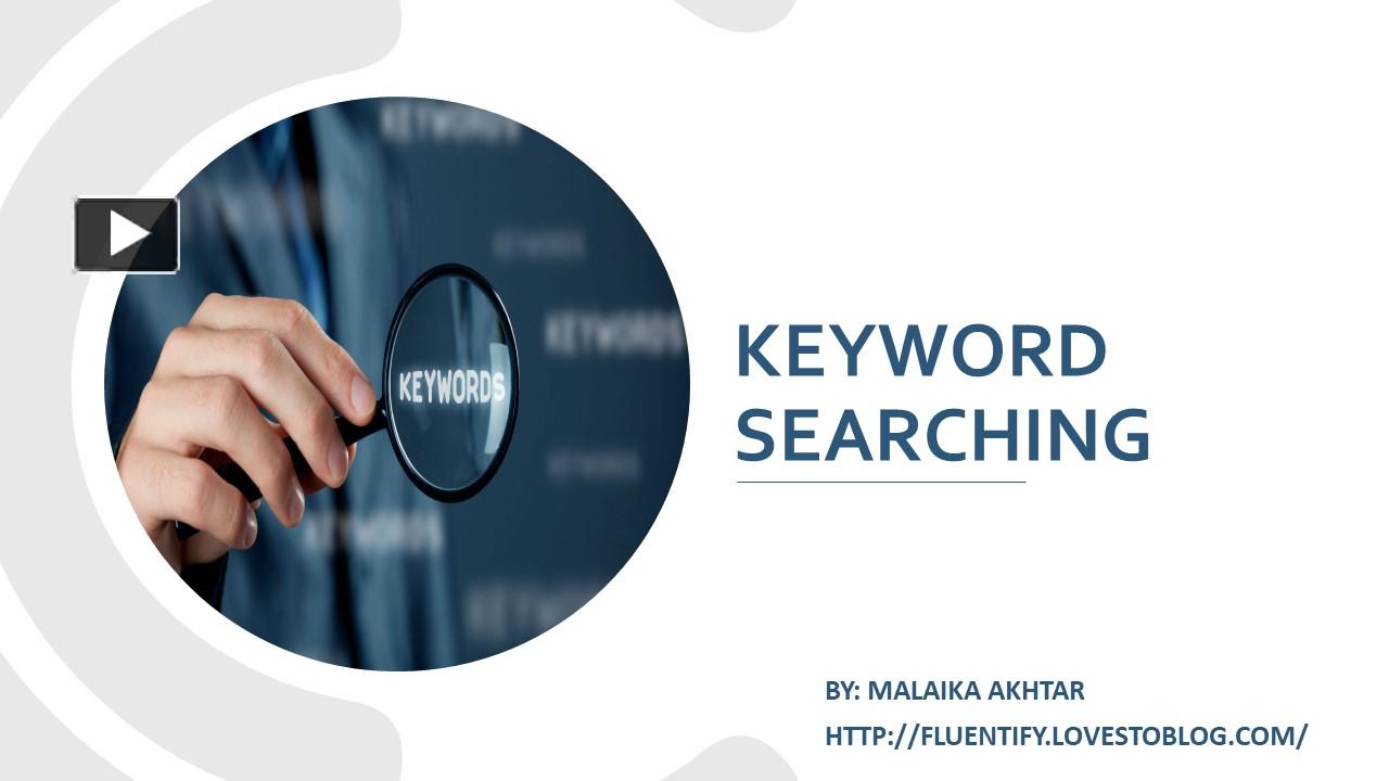 PPT – keyword research PowerPoint presentation | free to download - id ...