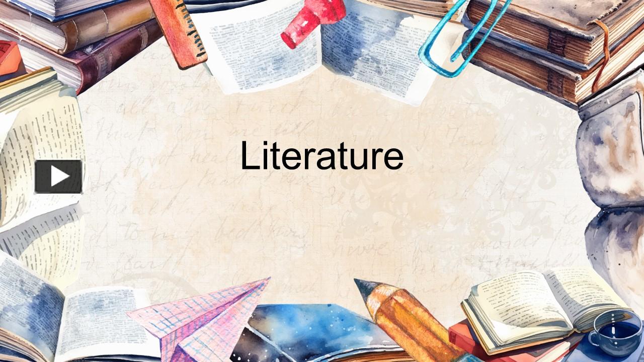 Unraveling the Foundations: Basics of English Literature presentation ...