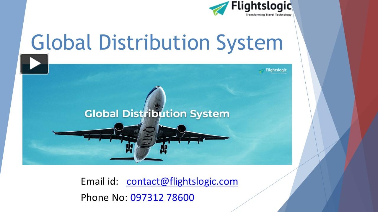 PPT – Global Distribution System PowerPoint presentation | free to ...