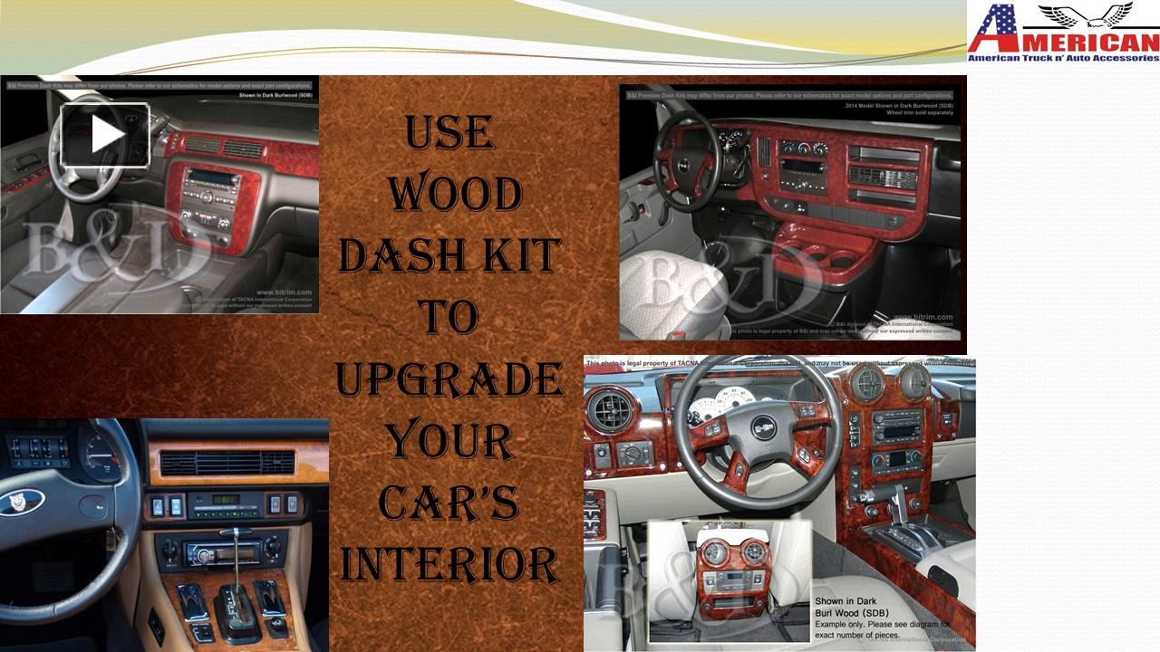 PPT – Use a Wood Dash Kit to Upgrade Your Car’s Interior PowerPoint ...