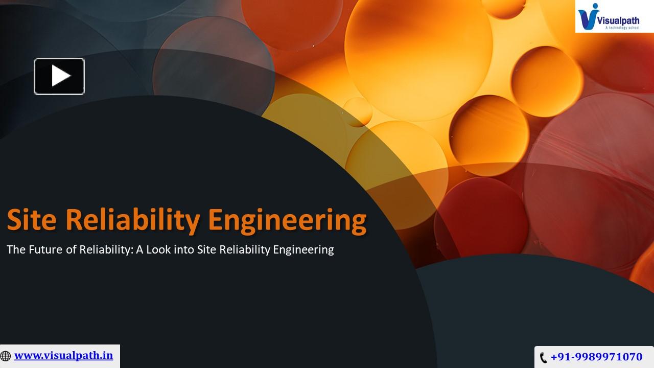 PPT – Site Reliability Engineering Training Institute in Hyderabad ...