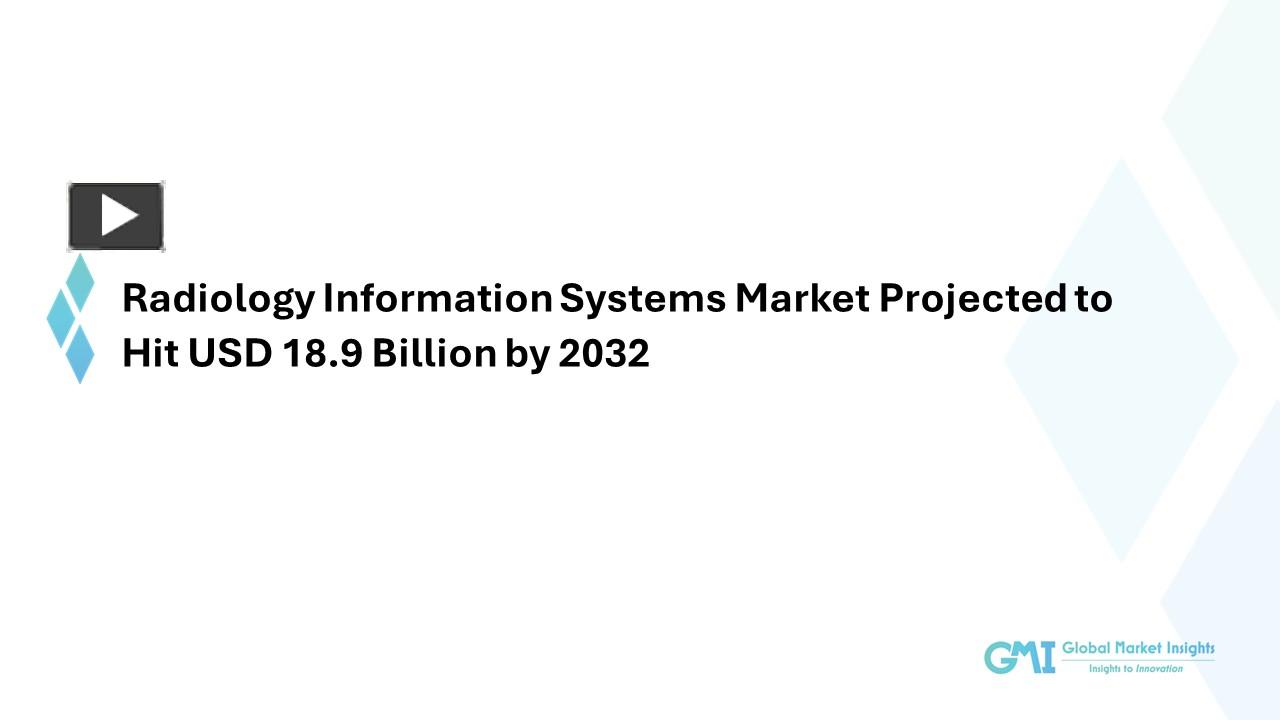 PPT – Radiology Information Systems Market : Current Scenario and ...