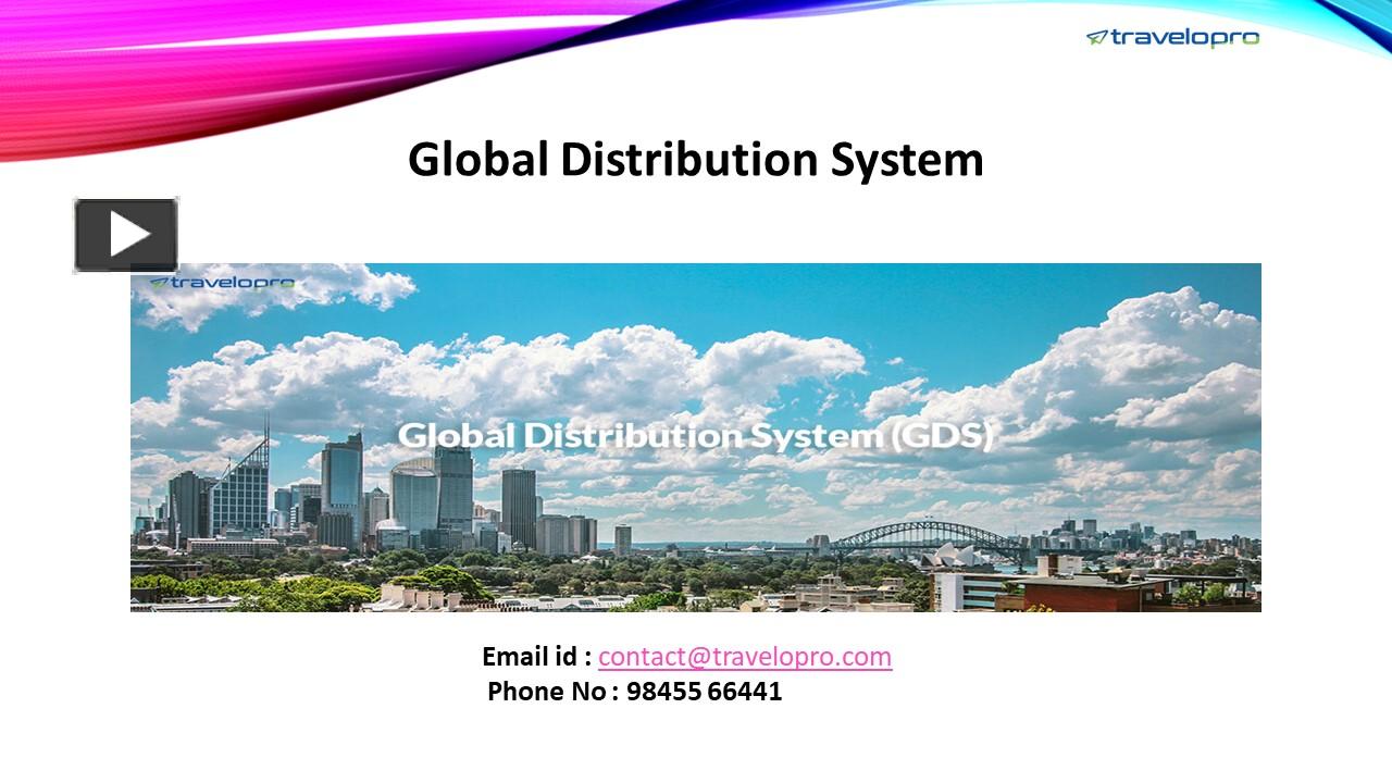PPT – Global Distribution System PowerPoint presentation | free to ...