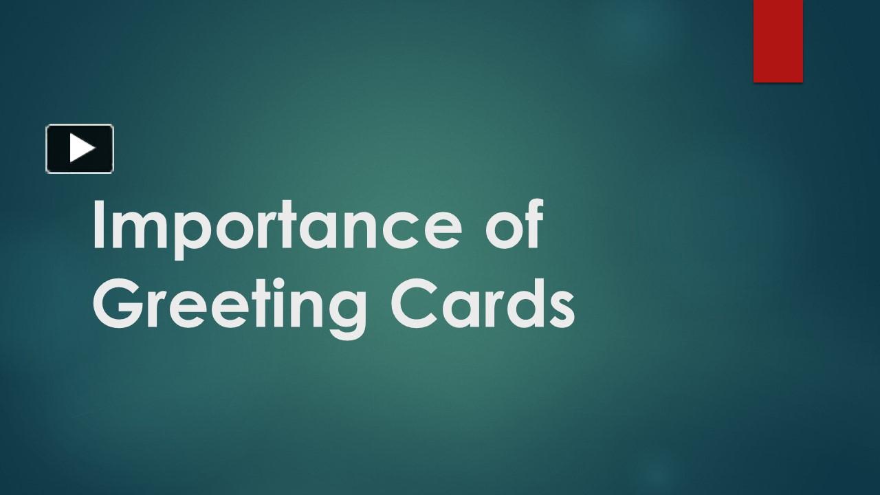 Greeting Card presentation | free to download
