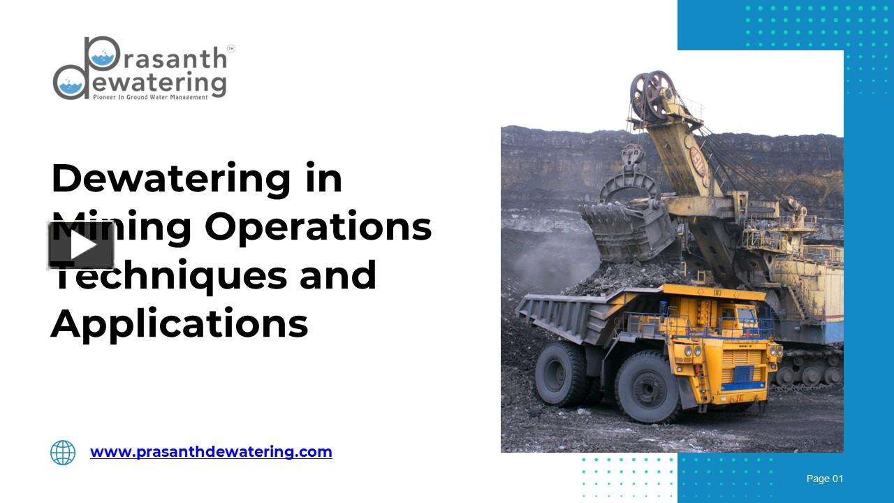 PPT – Prasanth Dewatering: Best Dewatering Contractor for Projects ...