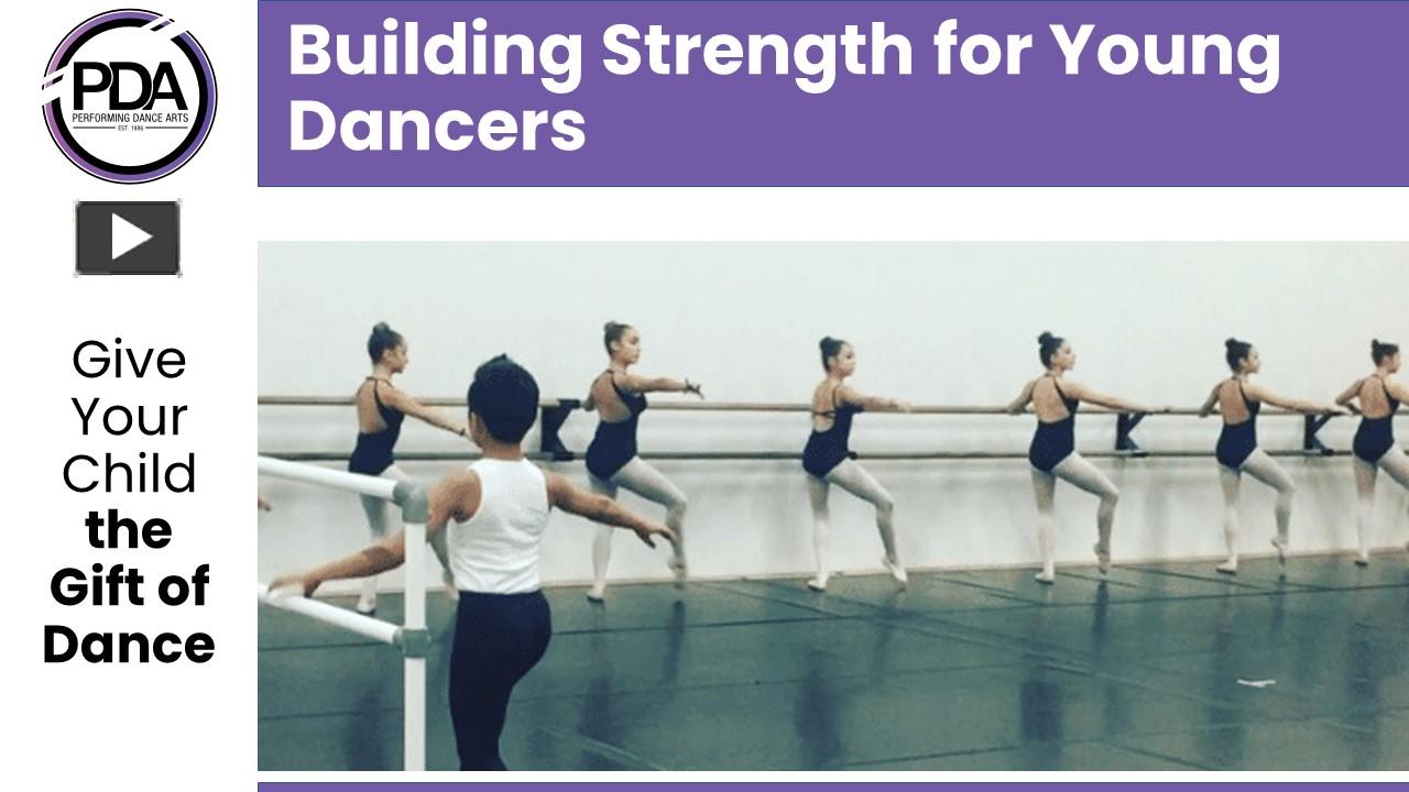 PPT – Strength Training & Exercises for Dancers PowerPoint presentation ...