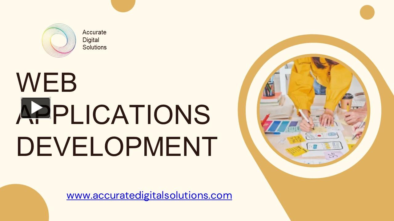 PPT – Web Applications Development - accuratedigitalsolutions.com ...