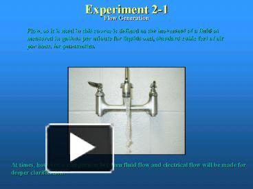 PPT – Experiment 21 PowerPoint presentation | free to view - id: 992db ...