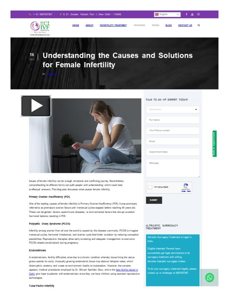 PPT – Understanding the Causes and Solutions for Female Infertility ...