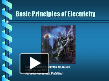 Basic Principles of Electricity presentation | free to view