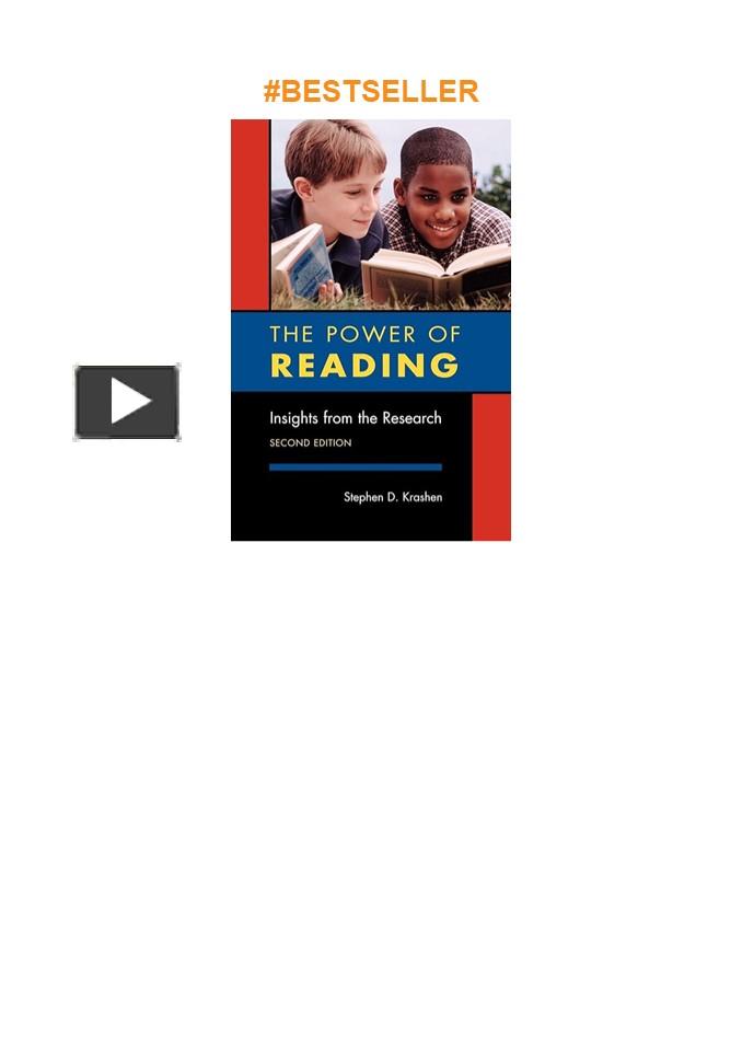 PPT – ⚡download The Power of Reading: Insights from the Research ...