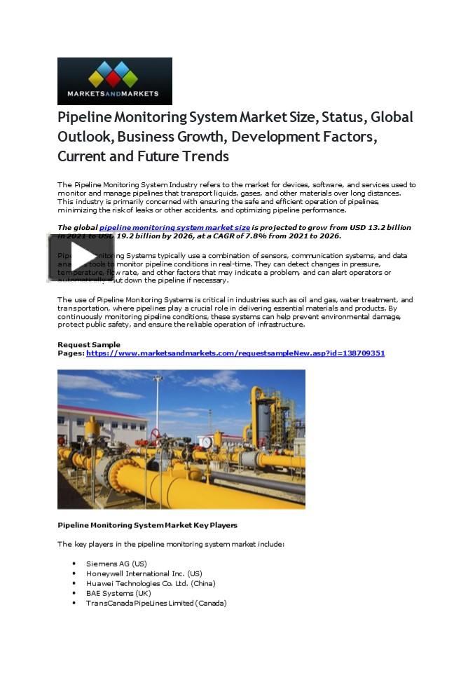 Smart Pipelines: Leveraging AI and IoT for Enhanced Monitoring ...