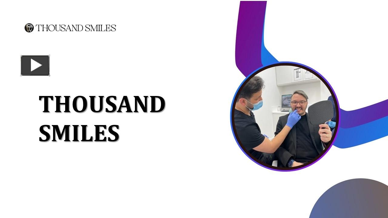 PPT – Thousand Smiles Dental Clinic London Overview PowerPoint ...