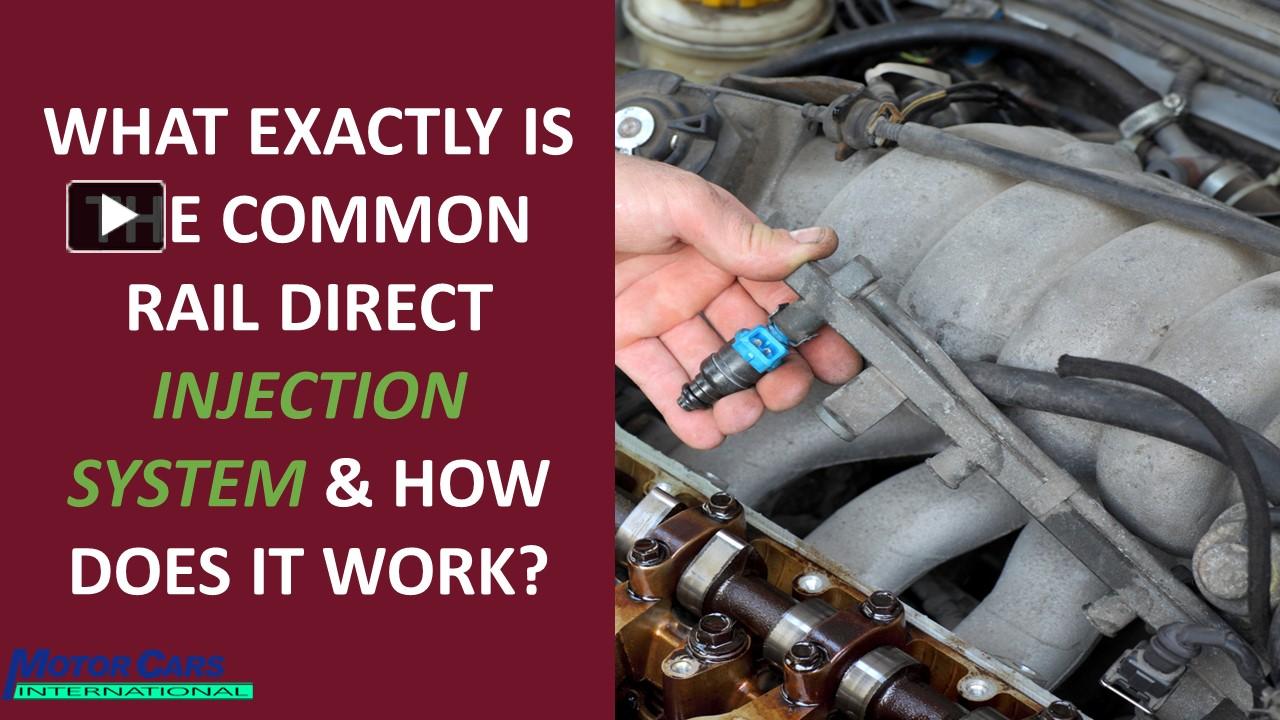 PPT – What Exactly Is The Common Rail Direct Injection System & How ...