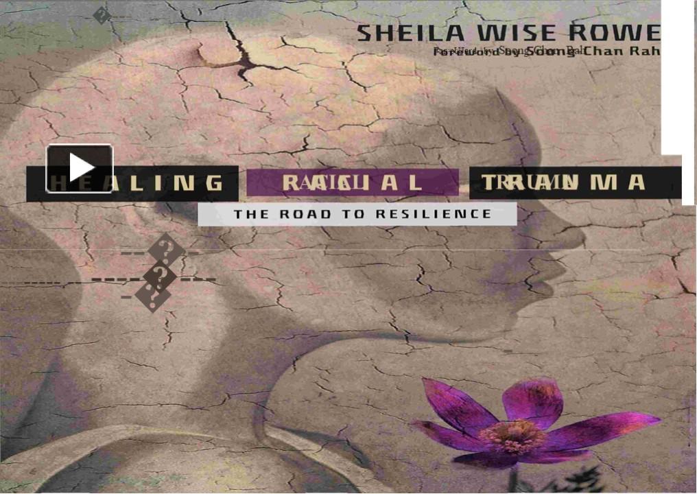 PPT – [PDF⚡READ ONLINE] Healing Racial Trauma: The Road to Resilience ...