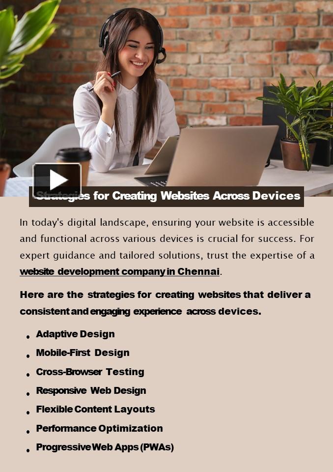 Strategies for Creating Websites Across Devices presentation | free to ...