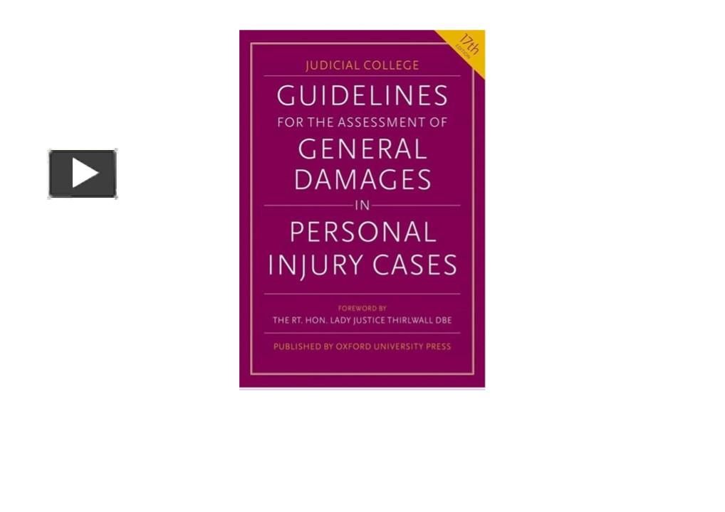 PPT – [PDF] READ⚡ Guidelines for the Assessment of General Damages in ...
