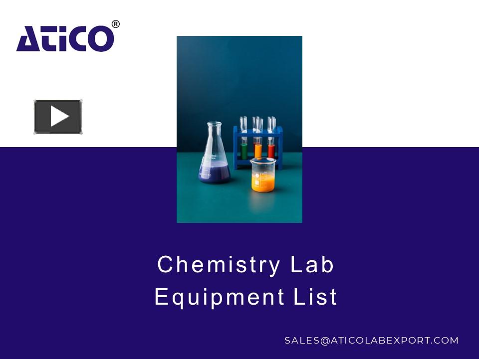 PPT – Chemistry lab equipment list for School & College Lab PowerPoint ...