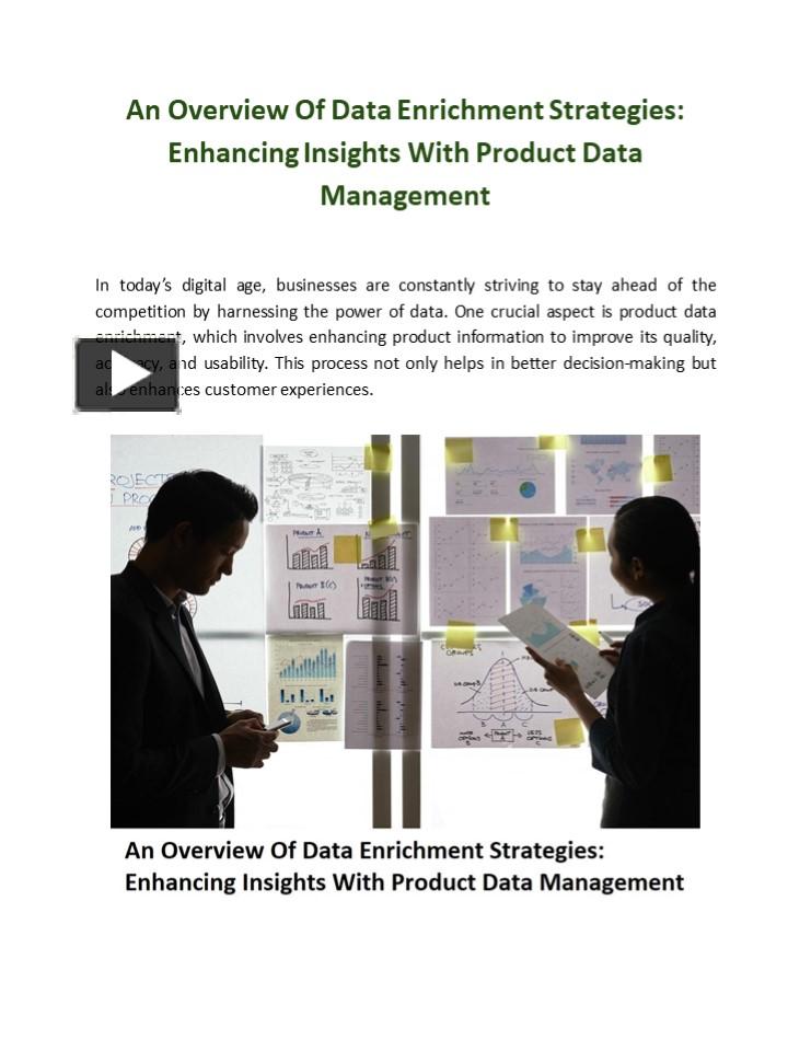 PPT – An Overview Of Data Enrichment Strategies: Enhancing Insights ...