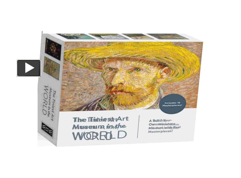 [READ] The Tiniest Art Museum in the World: Build-Your-Own Miniature ...