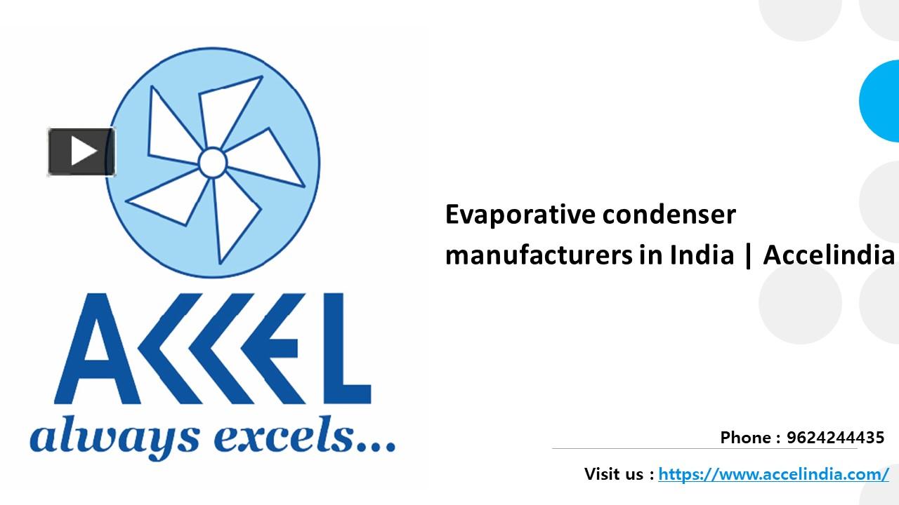 PPT – evaporative condenser manufacturers in india PowerPoint ...