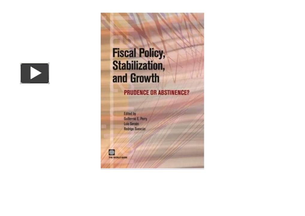 PPT – Download [READ] Fiscal Policy, Stabilization, and Growth ...