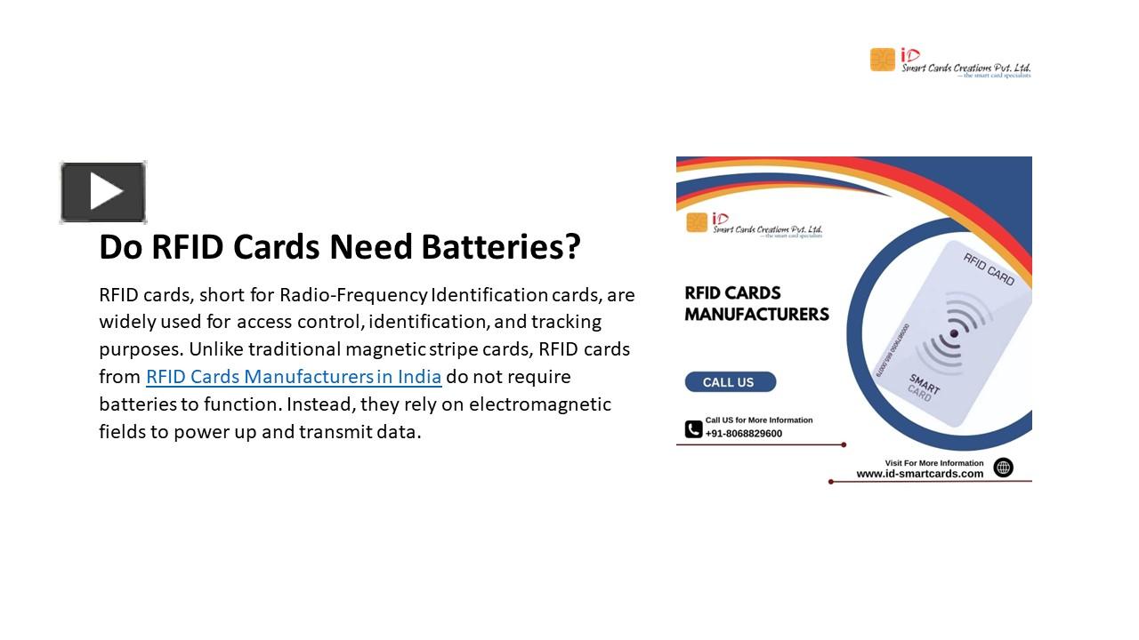 PPT – Do RFID Cards Need Batteries? PowerPoint presentation | free to ...