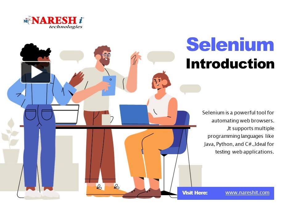 Automate Like a Pro: Master Selenium with Expert Online Training (1 ...