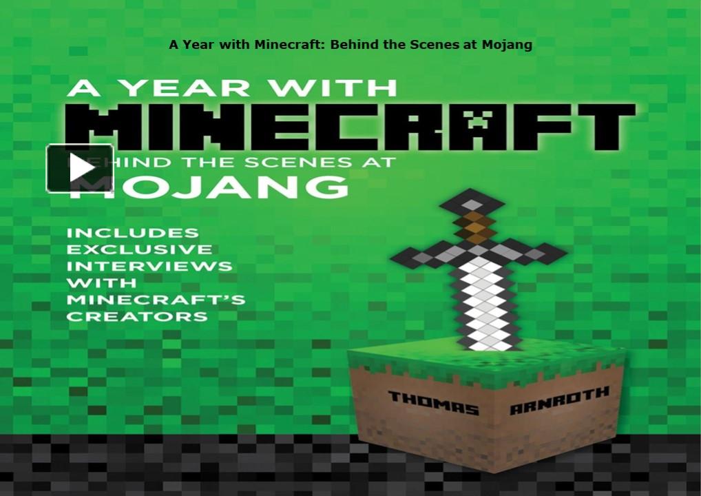 PPT – ⚡download A Year with Minecraft: Behind the Scenes at Mojang ...