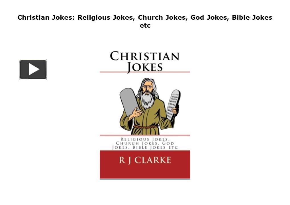 get [PDF] DOWNLOAD Christian Jokes: Religious Jokes, Church Jokes, God ...
