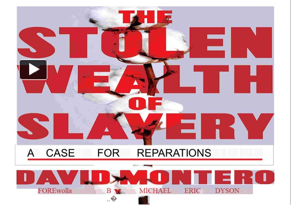 PPT – get⚡[PDF] The Stolen Wealth of Slavery: A Case for Reparations ...
