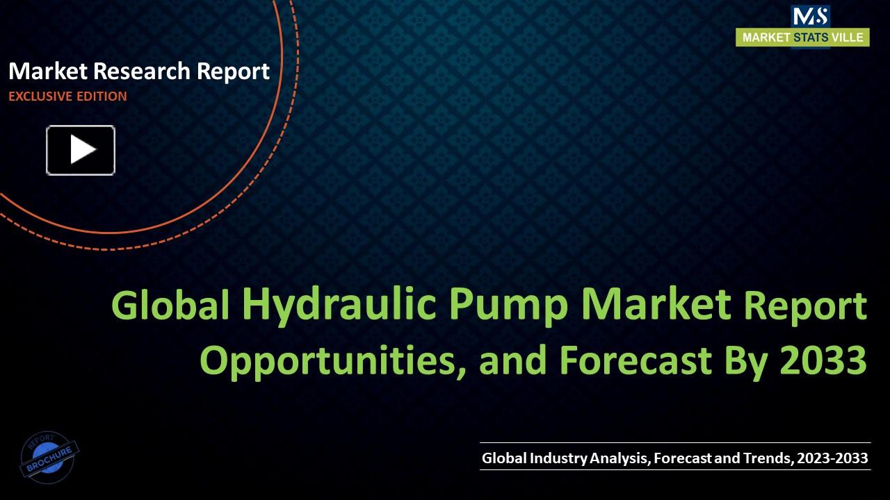 PPT – Hydraulic Pump Market Report Opportunities, and Forecast By 2033 ...