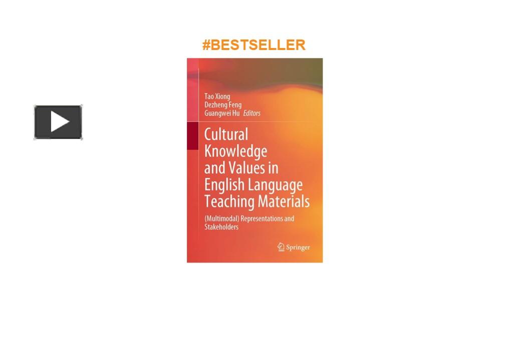 Download⚡️PDF ️ Cultural Knowledge and Values in English Language ...