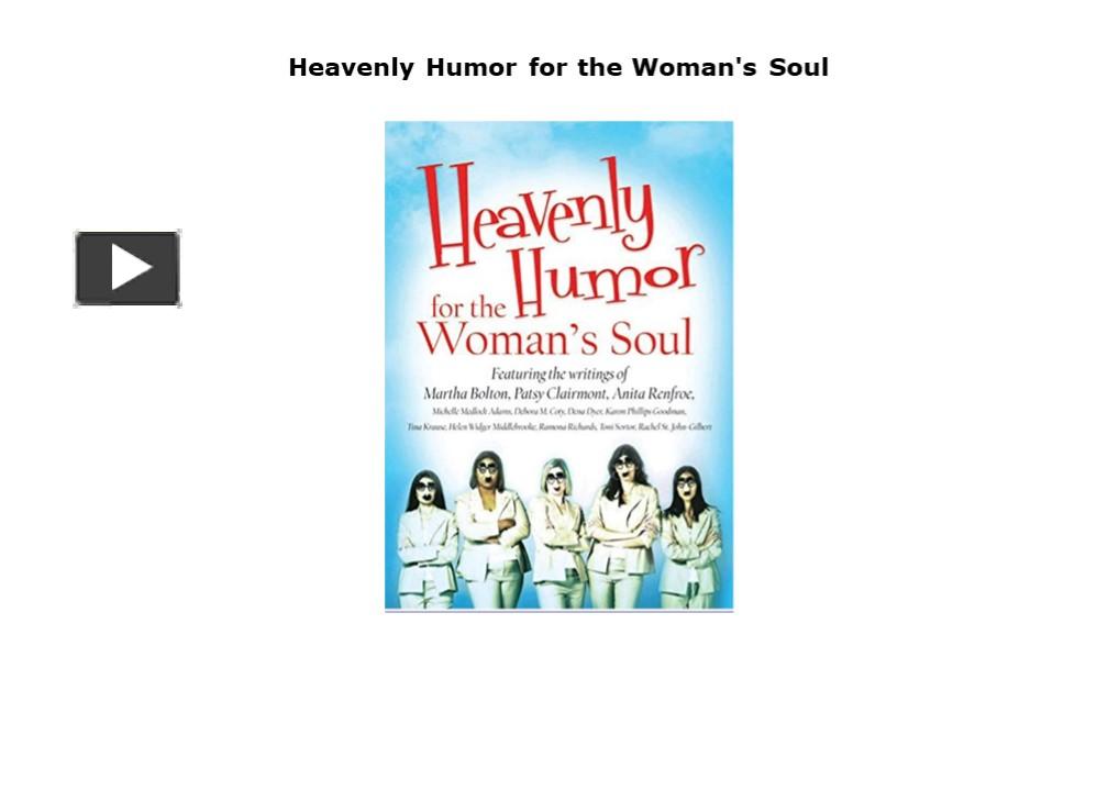 PDF Read Online Heavenly Humor for the Woman's Soul presentation | free ...