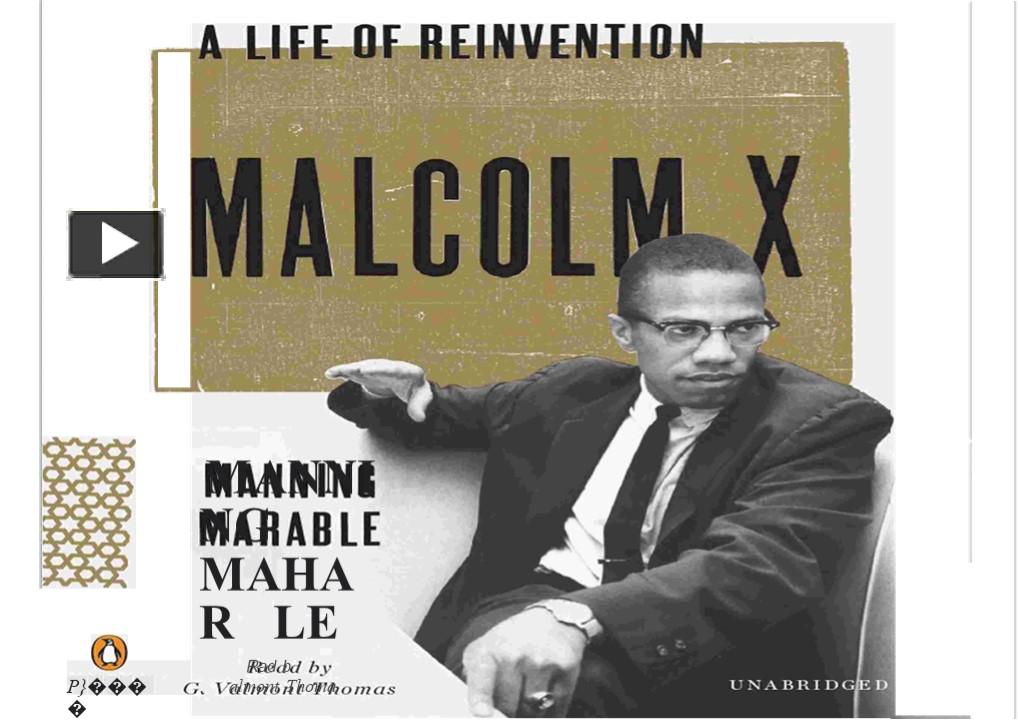 PPT – [PDF]⚡ Malcolm X: A Life of Reinvention PowerPoint presentation ...