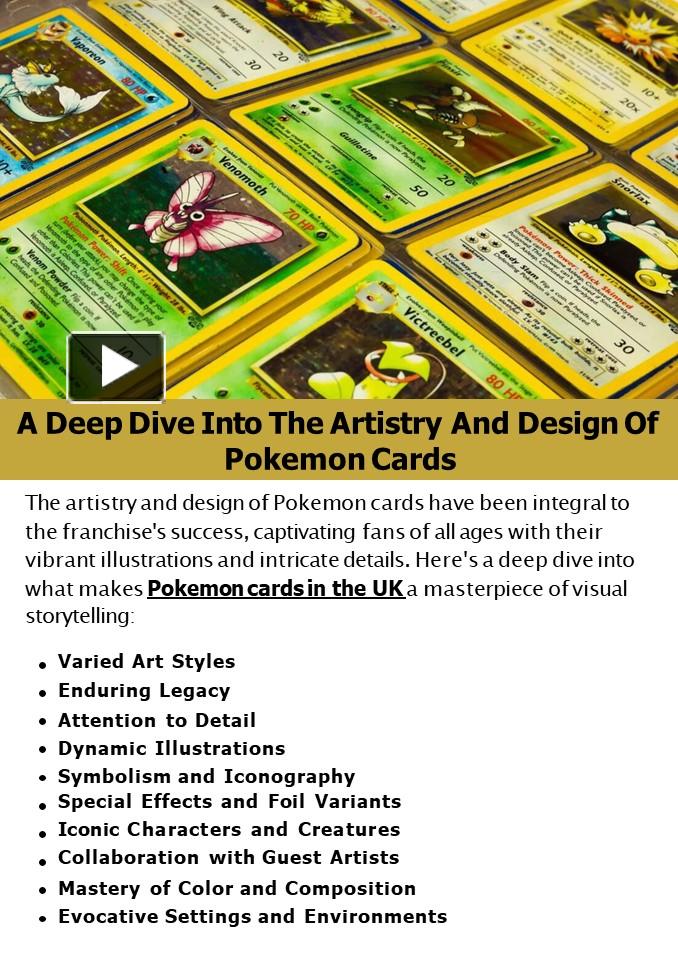 PPT – A Deep Dive Into The Artistry And Design Of Pokemon Cards ...