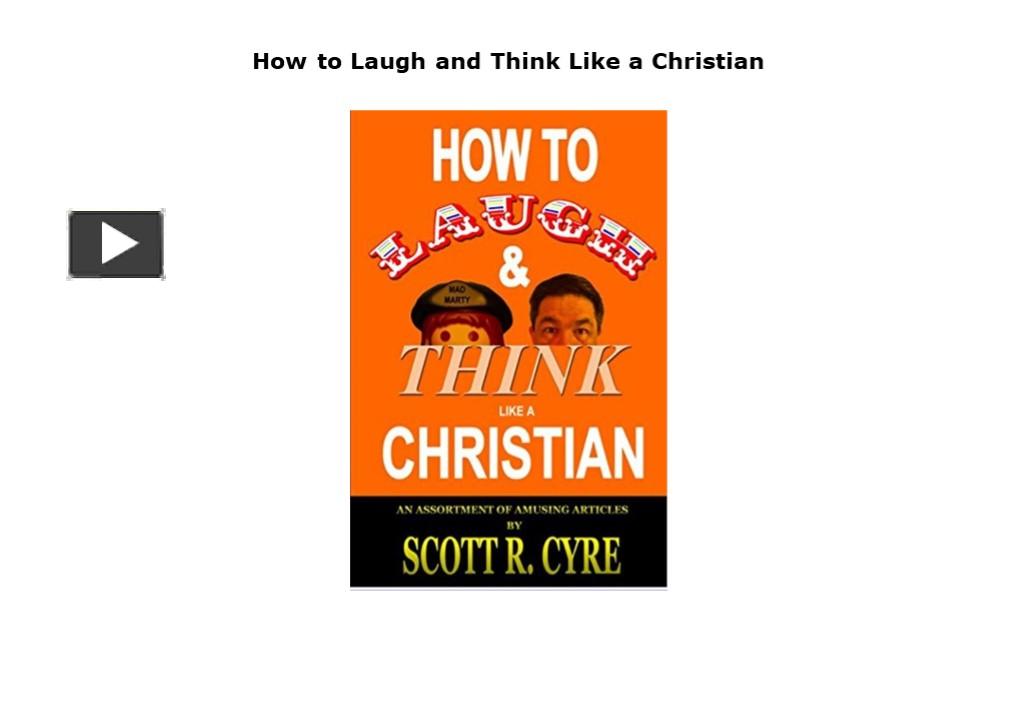 PPT – PDF/DOWNLOAD How to Laugh and Think Like a Christian PowerPoint ...