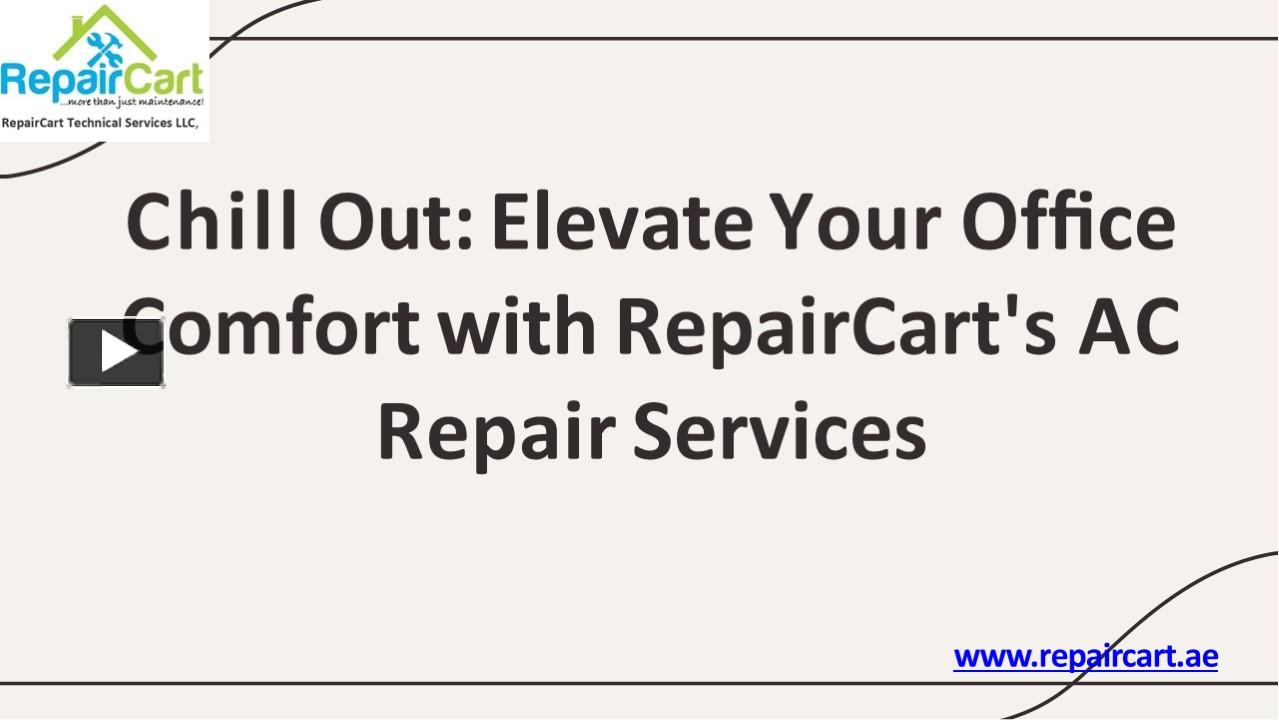 PPT – Office ac repair & maintenance services in Dubai PowerPoint ...