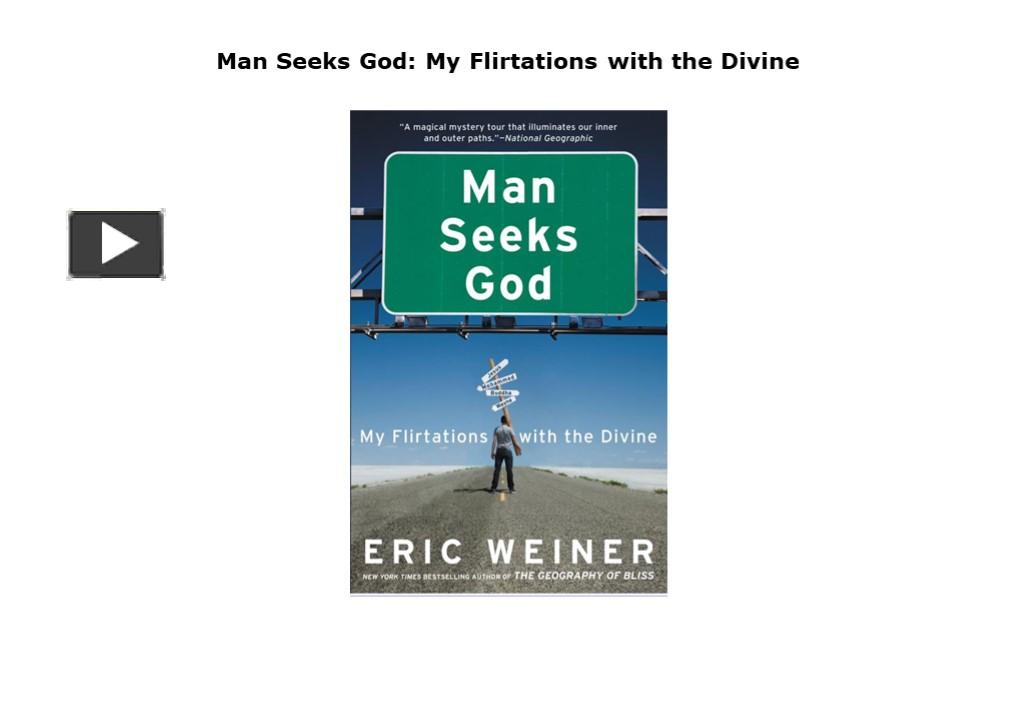 PPT – PDF/DOWNLOAD Man Seeks God: My Flirtations with the Divine ...