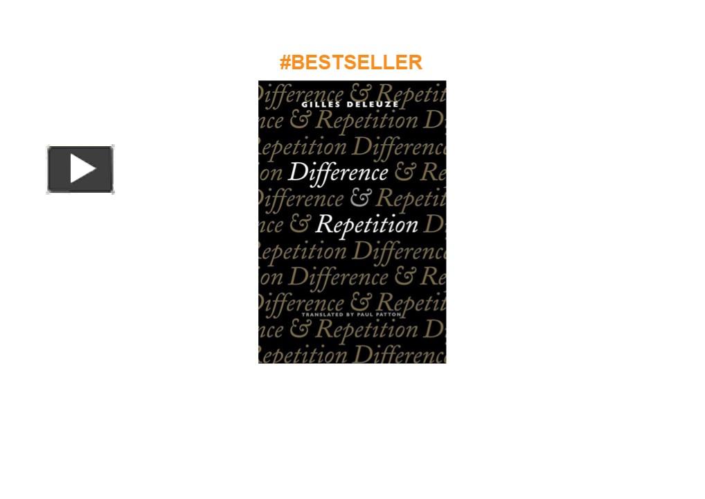 PPT – ️(download)⚡️ Difference and Repetition PowerPoint presentation ...