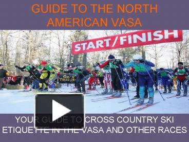 GUIDE TO THE NORTH AMERICAN VASA presentation | free to download