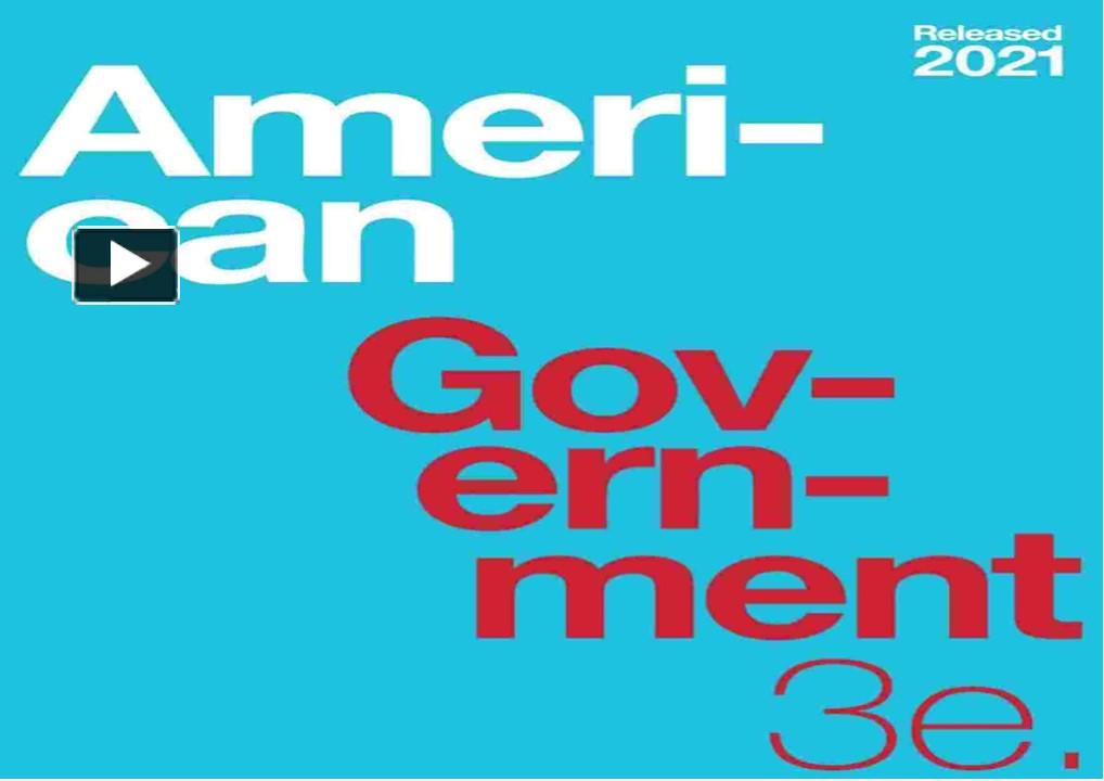 ⚡PDF American Government 3e presentation | free to download