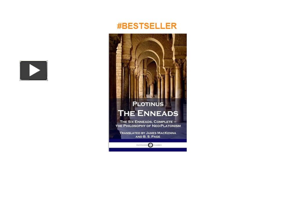 PPT – ️[READ] ️ Plotinus - The Enneads: The Six Enneads, Complete - the ...