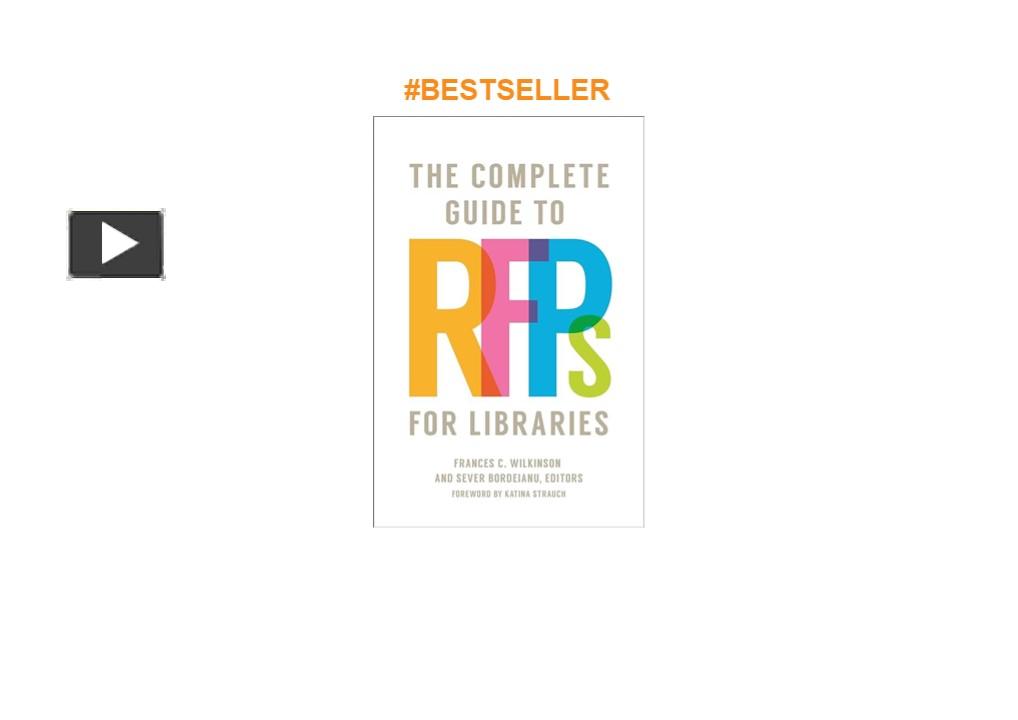 Download⚡️(PDF) ️ The Complete Guide to RFPs for Libraries presentation ...