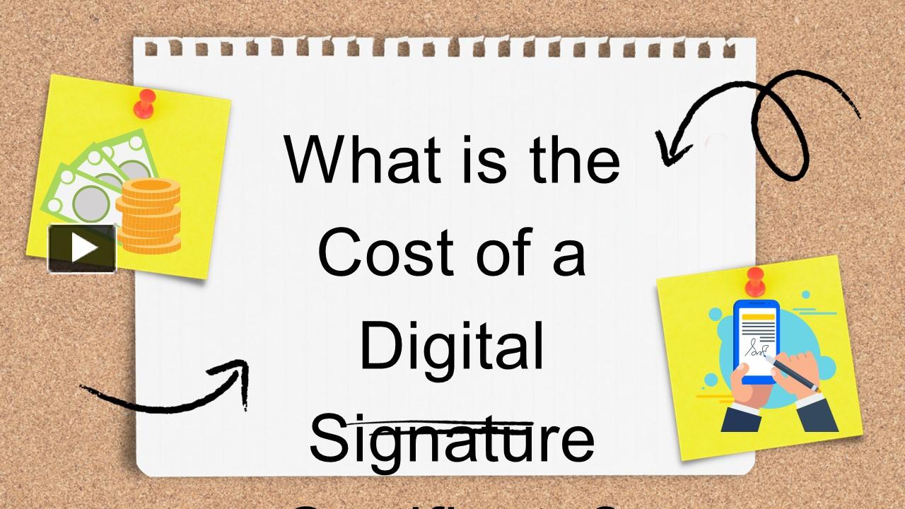 PPT – What is the Cost of a Digital Signature Certificate? PowerPoint ...